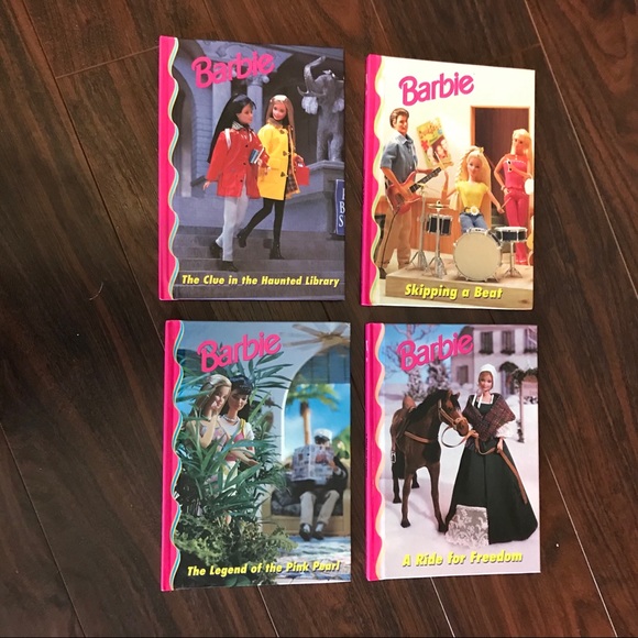 Barbie | Toys | Set Of 4 Barbie Friends Book Club Books | Poshmark